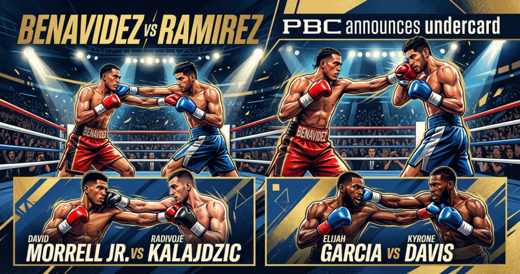 PBC Announces Undercard For Benavidez Vs Ramirez PPV