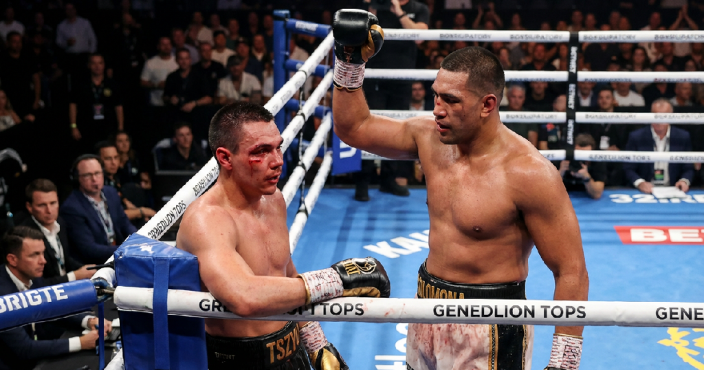 Tszyu Bloodied As Nelson Asofa-Solomona Shines In Ring