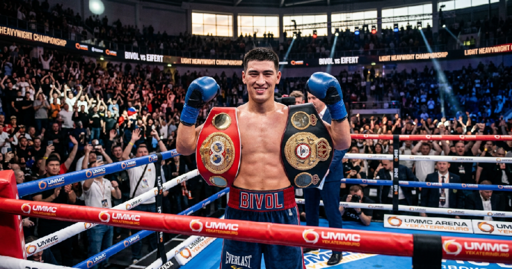 Dmitry Bivol Defends IBF, WBA, Ring Titles Against Challenger In Russia ...