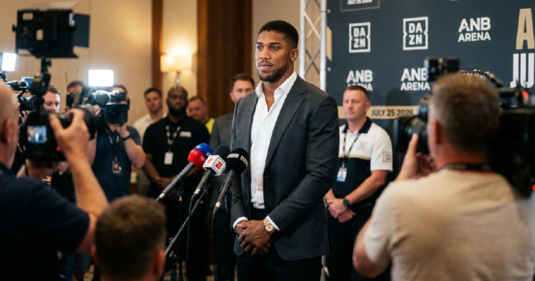 Anthony Joshua Sets July 25 Return Against Kristian Prenga In Riyadh