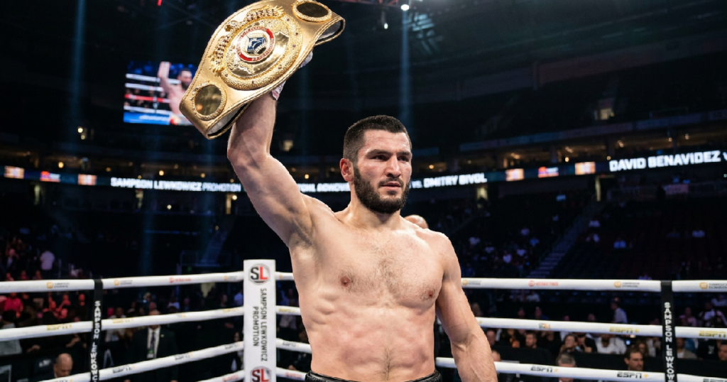 Artur Beterbiev Claims David Benavidez Withdrew From Fight After 2023 Win