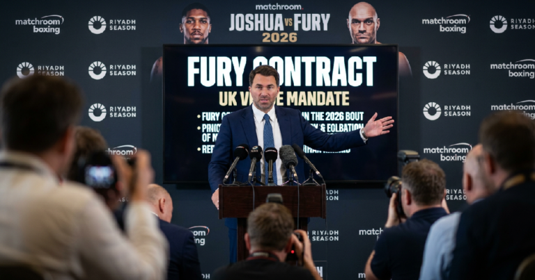 Eddie Hearn Confirms Anthony Joshua’s Deal Mandates UK Location For ...